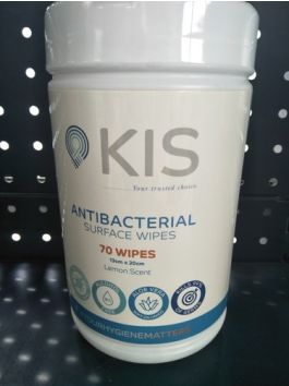 KIS Non-Alcohol Antibacterial Wipes Canister
